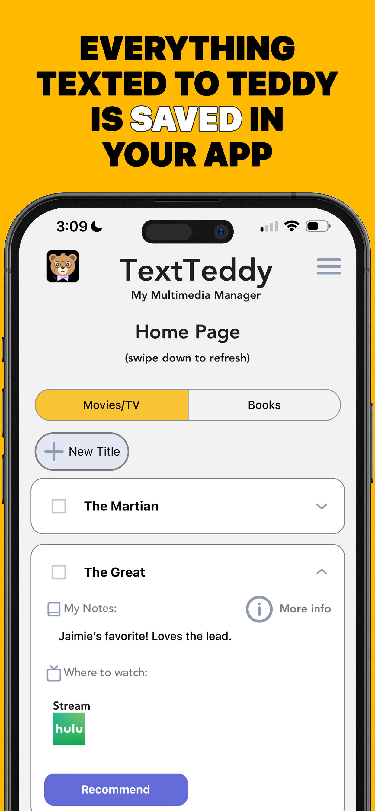 TextTeddy